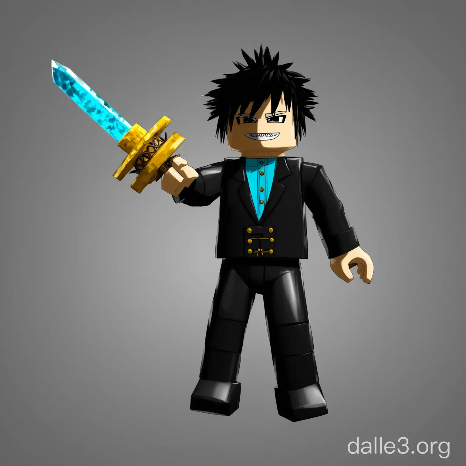 Gojo Satoru Roblox Powerful Sorcerer Avatar in Virtual World | Dalle3 AI