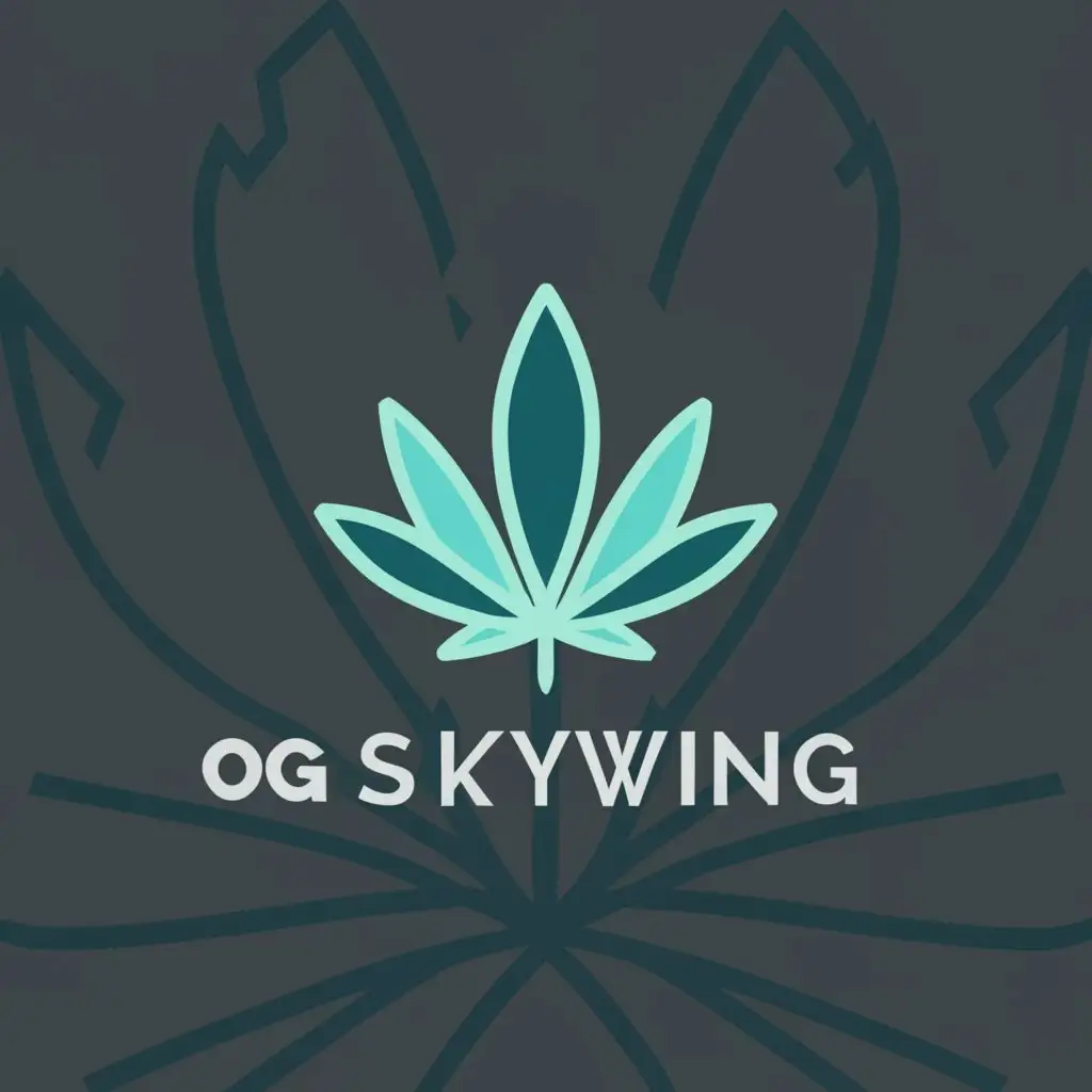 LOGO Design for OG Sky Wing Weed Cannabis Theme for Medical Dental ...