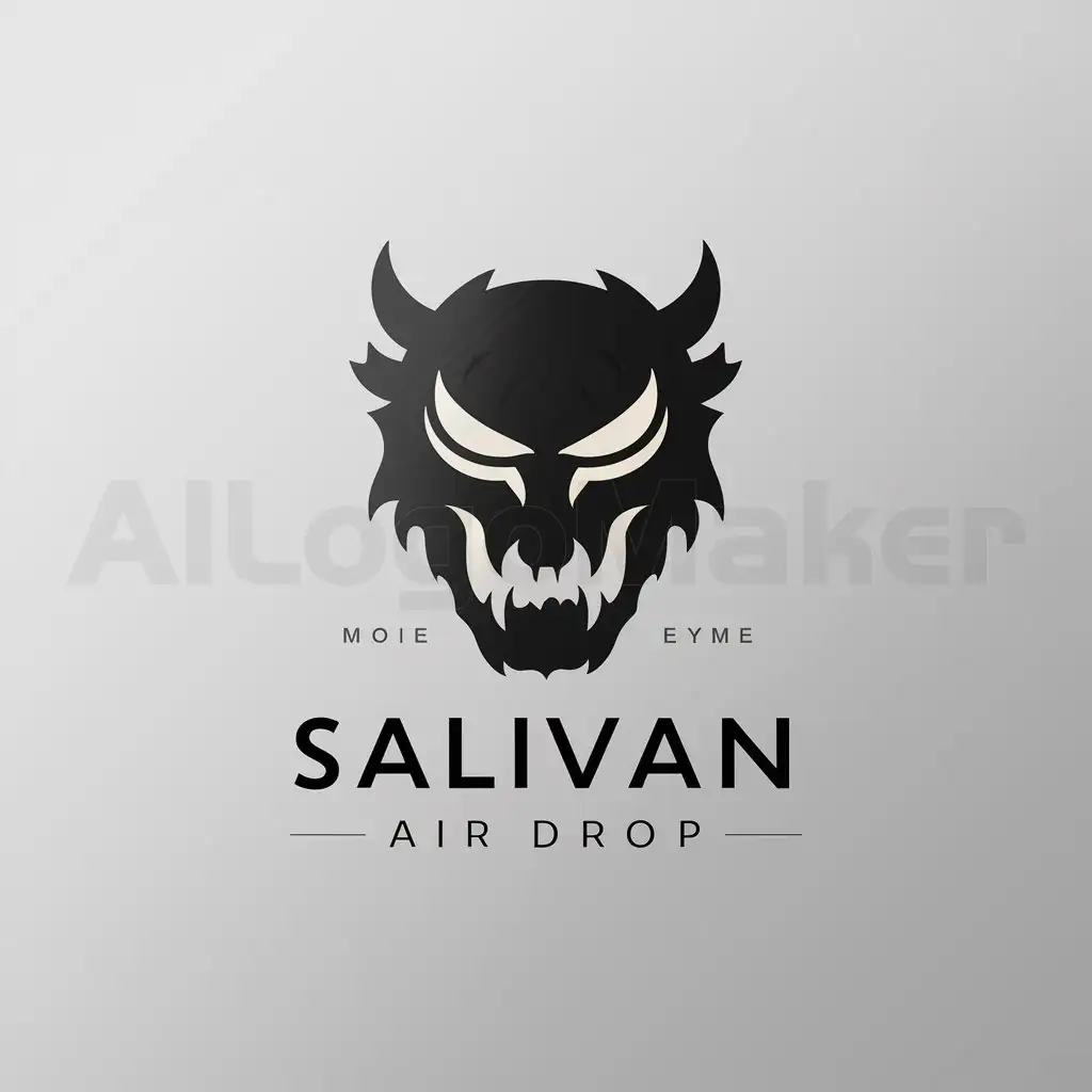 LOGO Design for Salivan Air Drop Featuring the Salivan Monster in a ...