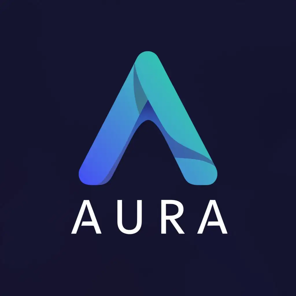 LOGO Design For Aura Finance Elegant Aura Symbol on Clear Background ...